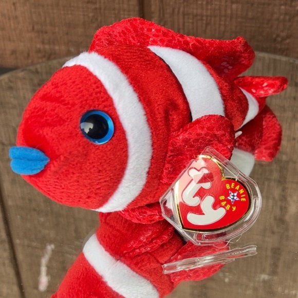Ty | Toys | Ty Jester The Clown Fish Beanie Baby | Poshmark